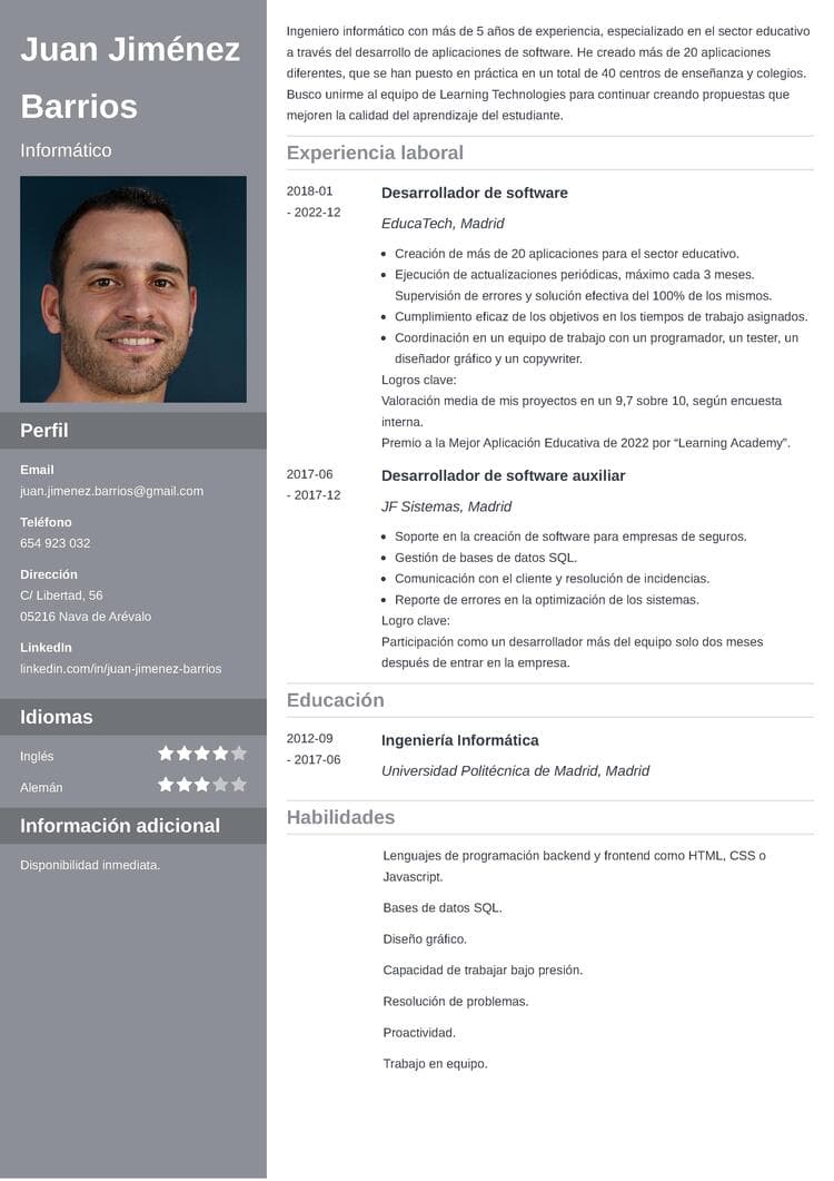 Pasos para actualizar tu currículum | Trabajo en Canadá | Empleos y ...